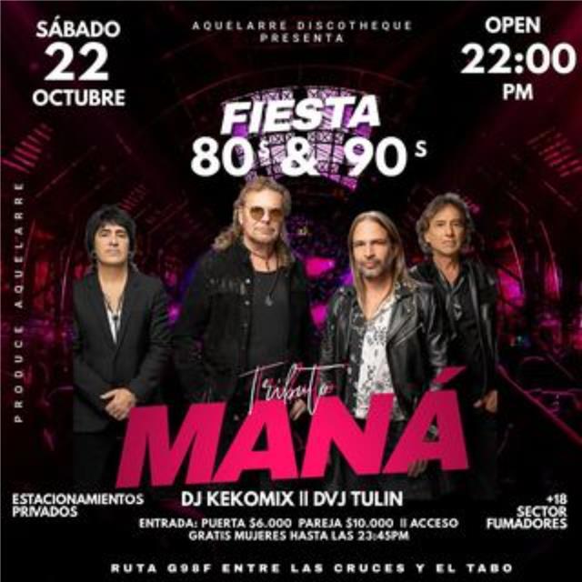 Tributo Mana, Santiago, Chile